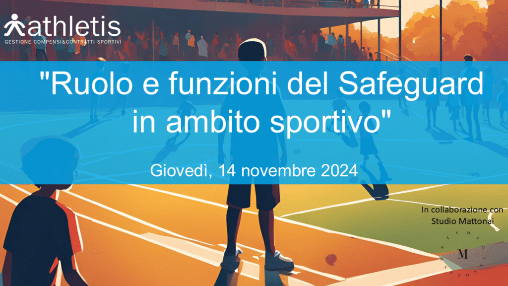Corso Safeguarder (2a edizione) - Athletis Cloud